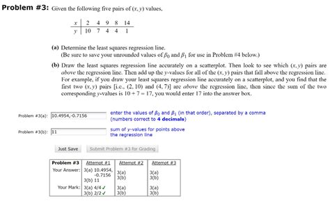 Solved Problem 4 Referring To Problem 3 Above B
