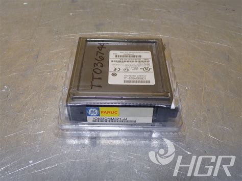 Used Fanuc Fanuc Ic693cmm321 Jj Ethernet Interface Module Hgr Industrial