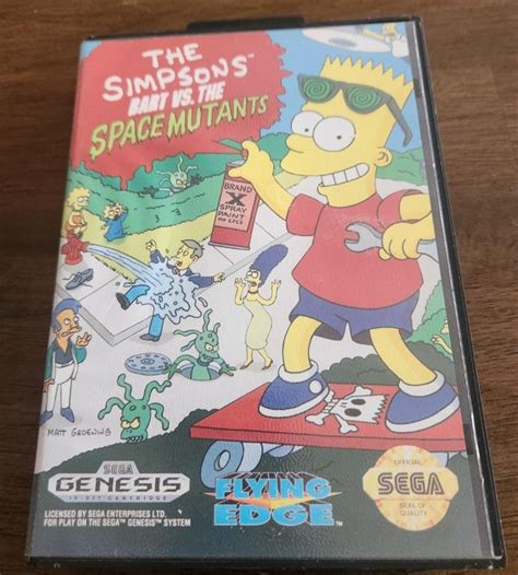 The Simpsons Bart Vs The Space Mutants Sega Genesis Game Tested