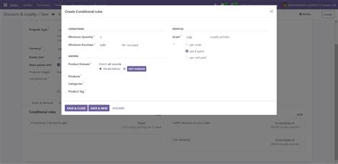 Discounts Loyalty Gift Card In Odoo 16 Sales Odoo Community Book