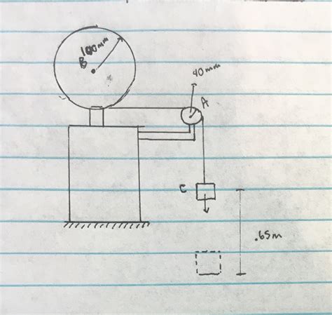Solved The Assembly Consist Of A 5 Kg Pulley A And 10 Kg