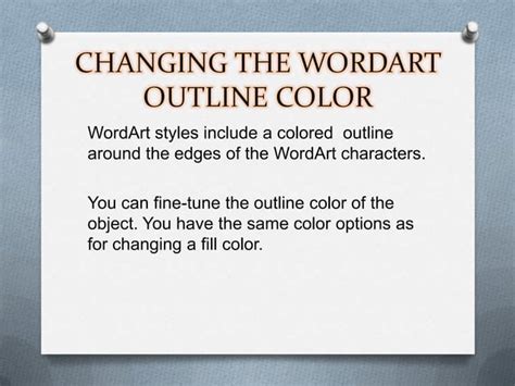 basic formatting ppt