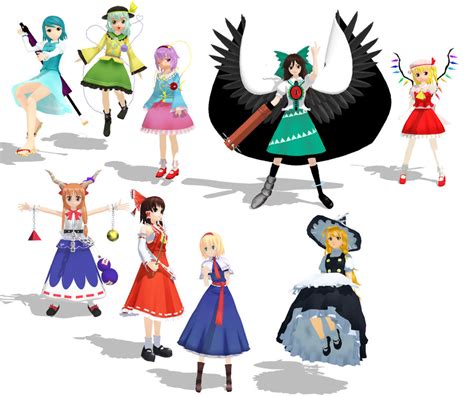 Mmd Touhou Models By Mitzyminikitty On Deviantart