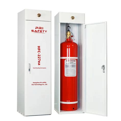 Engineered Fm200 Total Flooding Fire System Clean Agent Fire