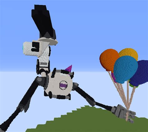 Party Escort Bot [portal 2] Minecraft Map