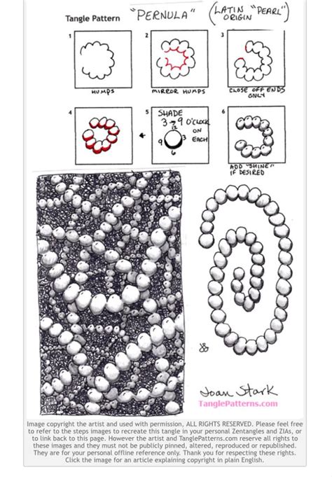 Tangle Pattern Step Outs Noches By Artofit