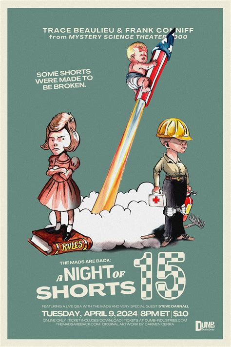 Trace Beaulieu And Frank Conniff Live Riff A Night Of Shorts 15 On Tuesday April 9 2024 8pm Et