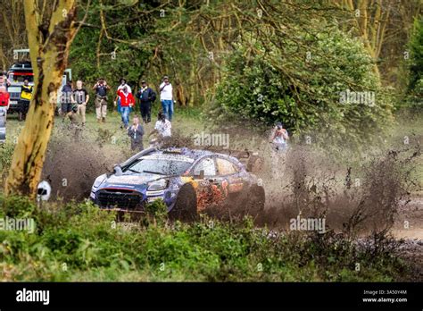 55 Joshua Mcerlean Eoin Treacy Ford Puma Rally1 Action During The