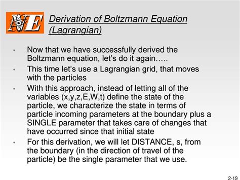 The Transport Equation Contd Ppt Download