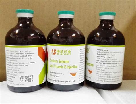 Vitamin E And Selenium Injection For Cattle At Carlos Hamilton Blog