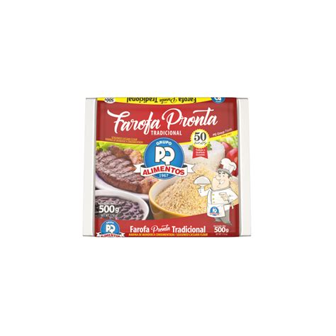 Farofa Pronta 500grs Siciliano Qualidade E Sabor