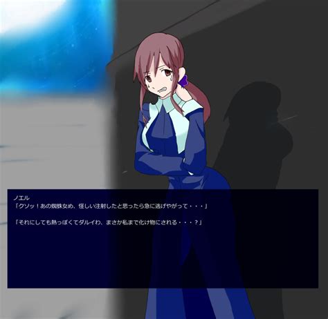 Rule 34 Alternate Version Available Black Dress Boots Breast Expansion Brown Hair Buttons