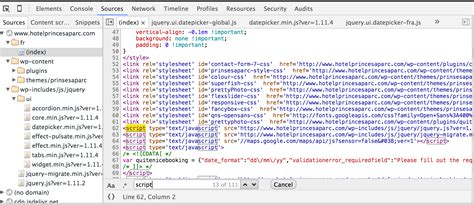 Debogage comprendre l exécution d un script javascript Luxury Concept Agence web Joomla