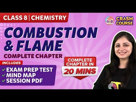 Combustion And Flame Complete Chapter Mindmap With Explanation