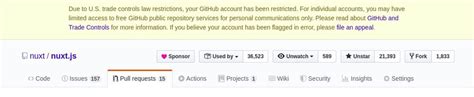 Nuxt Js On Twitter Our Core Team Member Pi Cannot Access Our Private Repositories Anymore