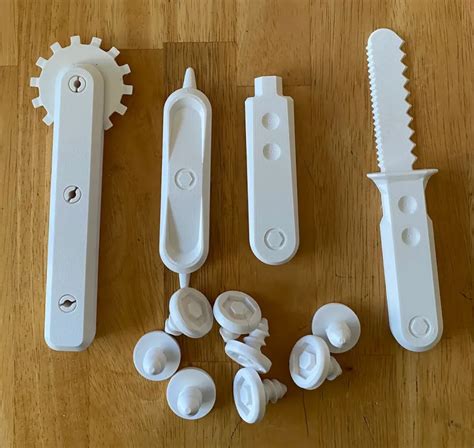 Набор инструментов для работы с картоном Скачать 3Д модели Stl