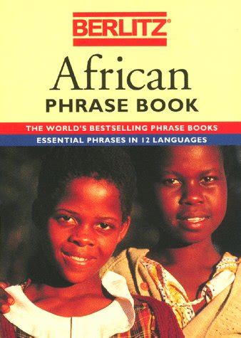 African Phrase Book Berlitz Phrase Book Berlitz Publishing