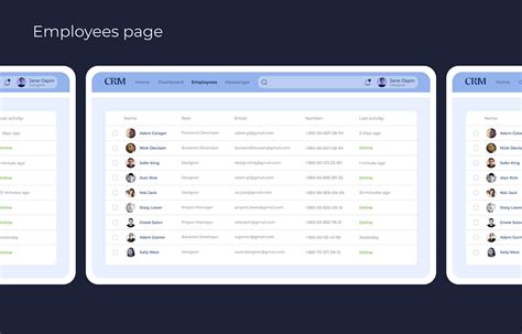 CRM System On Behance