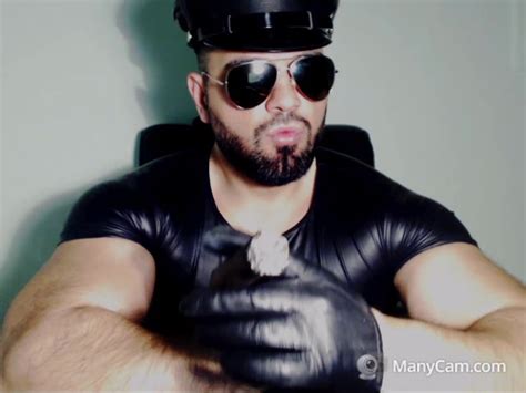 Muscular Leather Smoke Thisvid Com