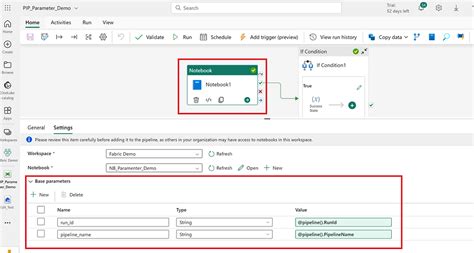 Passing Values Between Data Pipelines And Notebooks
