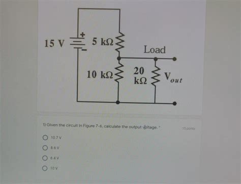 Solved V ΕΩξ Load ΚΩ ν ΚΩsV Given the Chegg