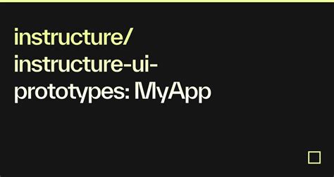 instructure instructure ui prototypes myapp codesandbox