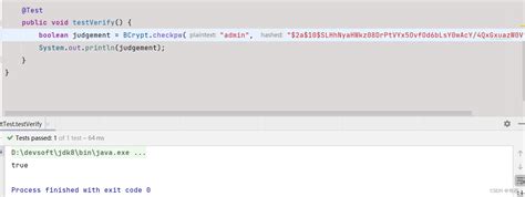 使用bcrypt加密算法踩到的坑：javalangillegalargumentexception Invalid Salt