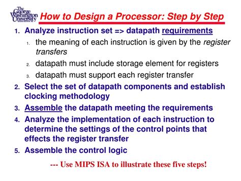 Ppt Computer System Architecture Datapath And Control Design