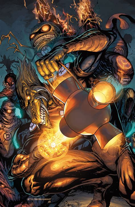 Dc Comics Dc Comics Dc Universe Вселенная ДиСи Orange Lantern
