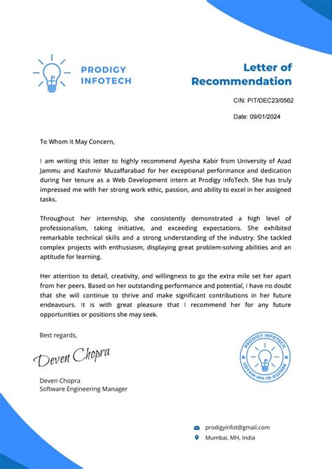 Ayesha Rathore On Linkedin Letterofrecommendation Gratitude