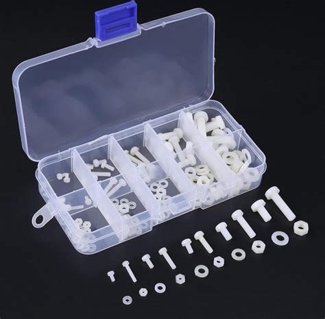 Schroef Sluitringen Moeren Set Assortiment M2 M2 M3 M3 M4 M5