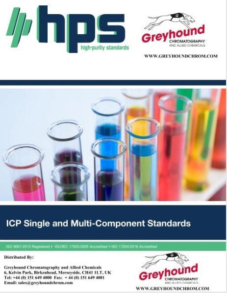 High Purity Standards Inorganic Certified Reference Standards And