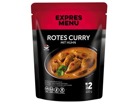 Red Curry With Chicken Expres Menu
