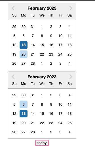 Bug Styling Issue When Setting A Date Externally · Issue 3932