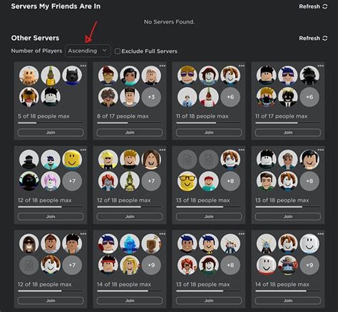 Servers List Sometimes Shows Private Servers Website Bugs Developer Forum Roblox