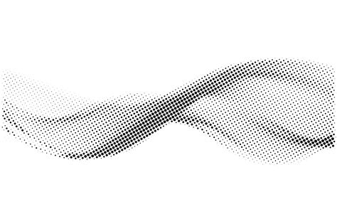 Premium Vector Black Abstract Wave Style Grunge Halftone Pattern Texture Background