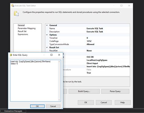 Sql Server Can A Array List Of C Be Used To Populate SSIS Object Variable Stack Overflow