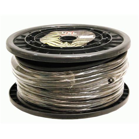 Uxl 100 Meter Roll Power Balanced Line Cable Blk