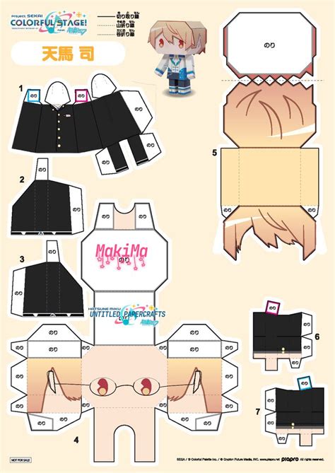 Tsukasa A Once In A Lifetime Pandemonium Papercraft By Makima в 2024 г Милые рисунки Рисунки