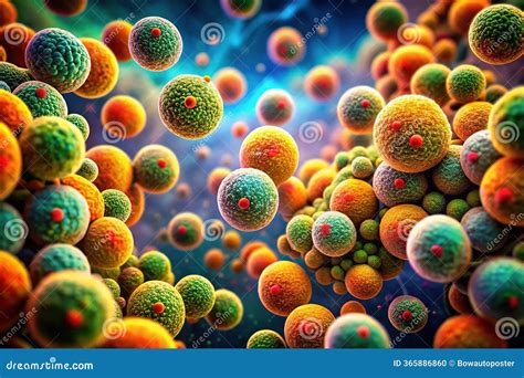 Staphylococcus Staph Is A Group Of Bacteria Under The Microscope 3d