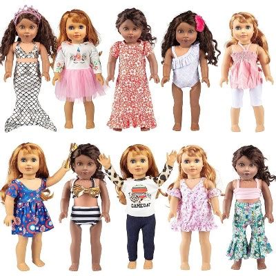 Doll Clothes Value Bundle Compatible W 18 American Girl Clothing