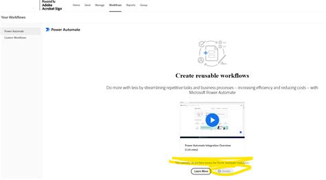 adobe sign unable to authenticate loop on power automate get