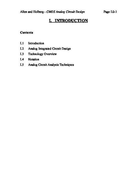 Cmos Analog Integrated Circuit Design Razavi Pdf Circuit Diagram