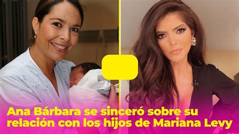 Hijo De Mariana Levy Acusa A Novio De Ana Bárbara Por Tratar De Forma