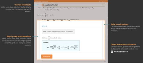 Wolfram Alpha Notebook Edition SciExperts