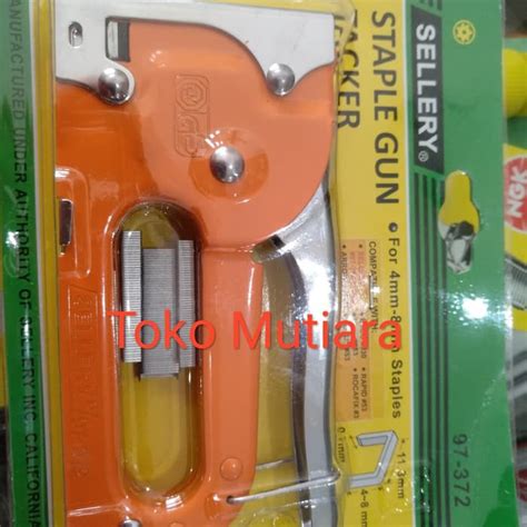 Jual Stapler Gun Stacker Gun Stapler Sellery Shopee Indonesia