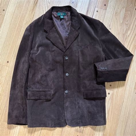 J Crew Jackets And Coats Vintage J Crew Suede Leather Jacket