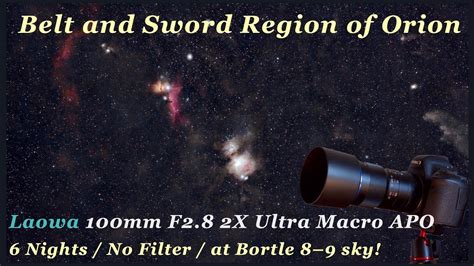 [ep 28] Image Processing Of The Deep Sky Wide Angle Orion Belt And Sword Region By Siril And