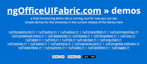 office ui fabric saasbookio