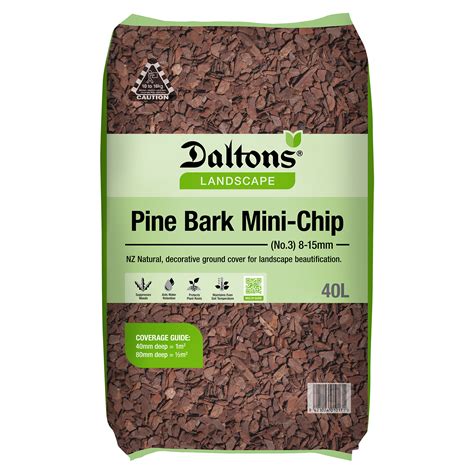 Daltons Landscape Pine Bark Mini Chip 40l